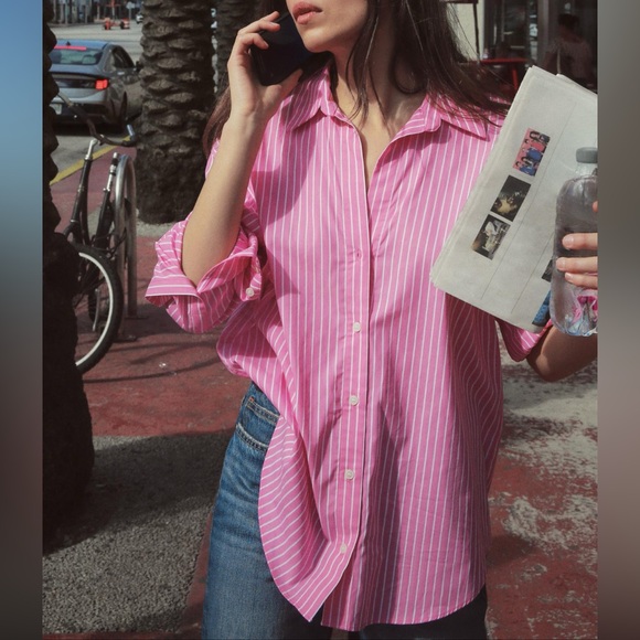 Zara | Tops | Zara Basic Poplin Shirt | Poshmark